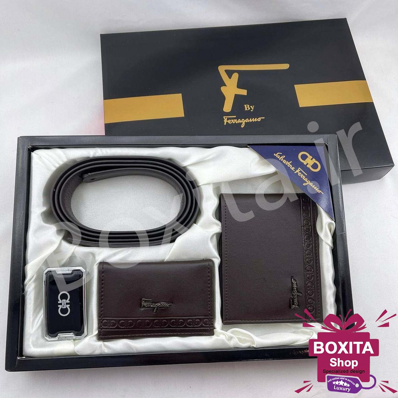 خرید ست چرم مصنوعی سه تکه (کیف کوچک) - باکسیتا خرید آنلاین هدیه |باکس ...