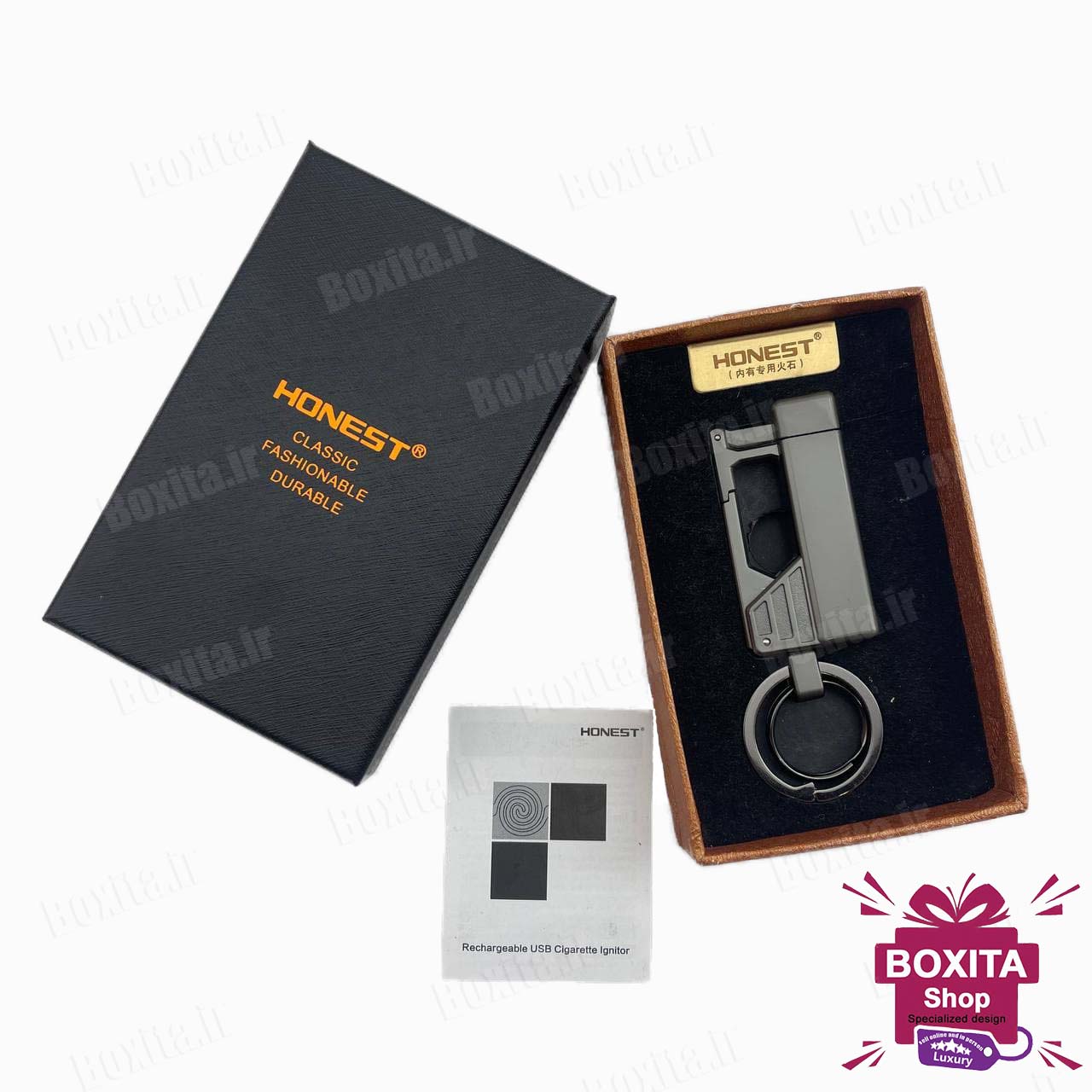 خرید فندک و جاسوئیچی هانست (Honest) - باکسیتا خرید آنلاین هدیه | تحویل ...