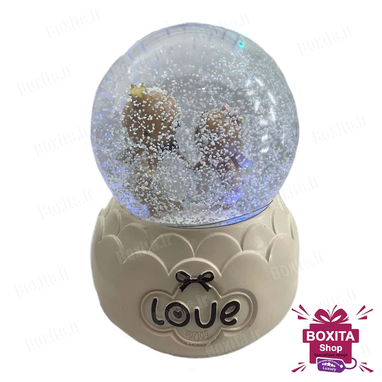 خرید گوی موزیکال پمپی خرسی - باکسیتا خرید آنلاین هدیه و کادو |تحویل فوری|